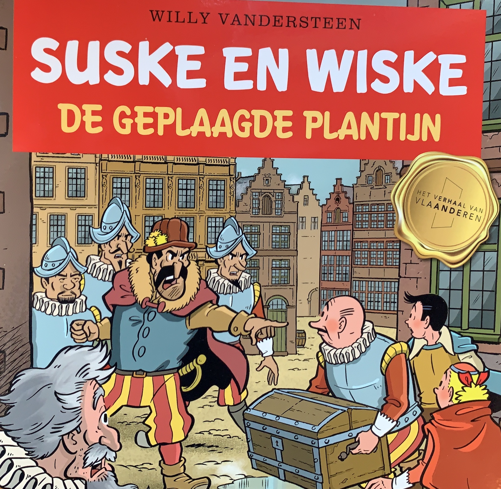 Nieuwste Suske en Wiske-album met drukker Christoffel Plantijn van ...